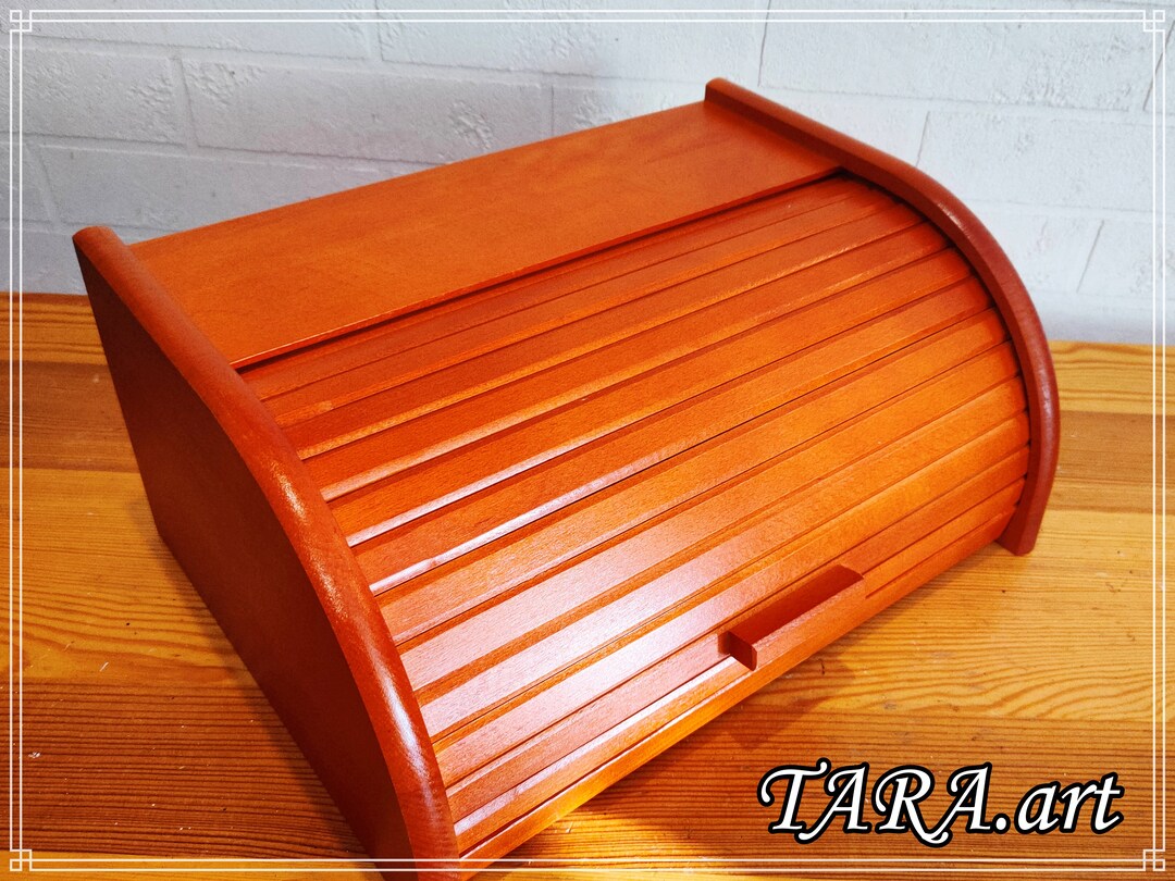 Vintage Box for Bread, Kitchen Organizer, Antique Style Bread Box ...