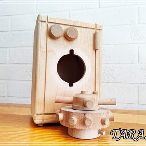 Wooden Safe Box, Treasure Storage, Wooden Money Box for Children ...