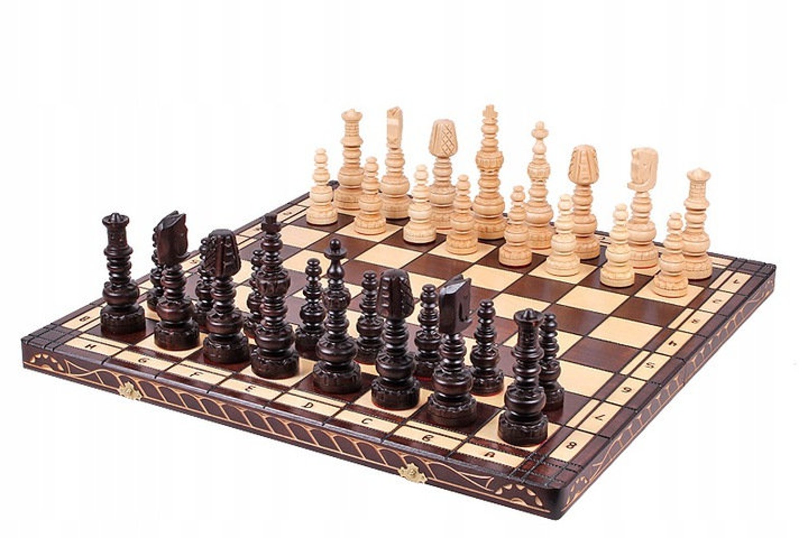 24 Chess Board Made From Wood Handmade Chess Set - Etsy