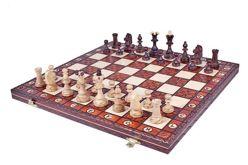 Classic Chess Board Carved Chess Set From Wood Wooden Chess - Etsy