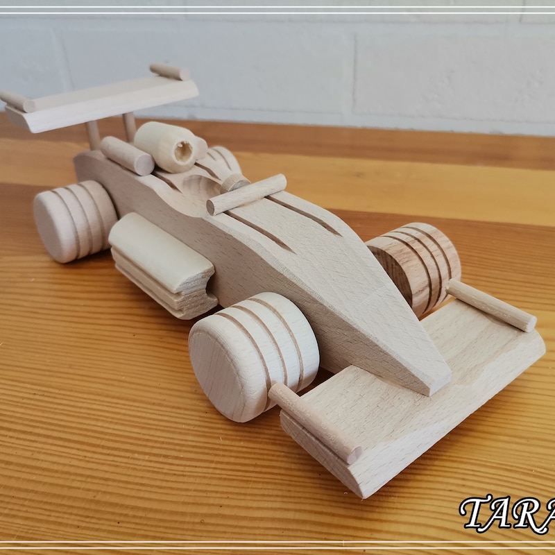 Wood Toy Race Car - Etsy