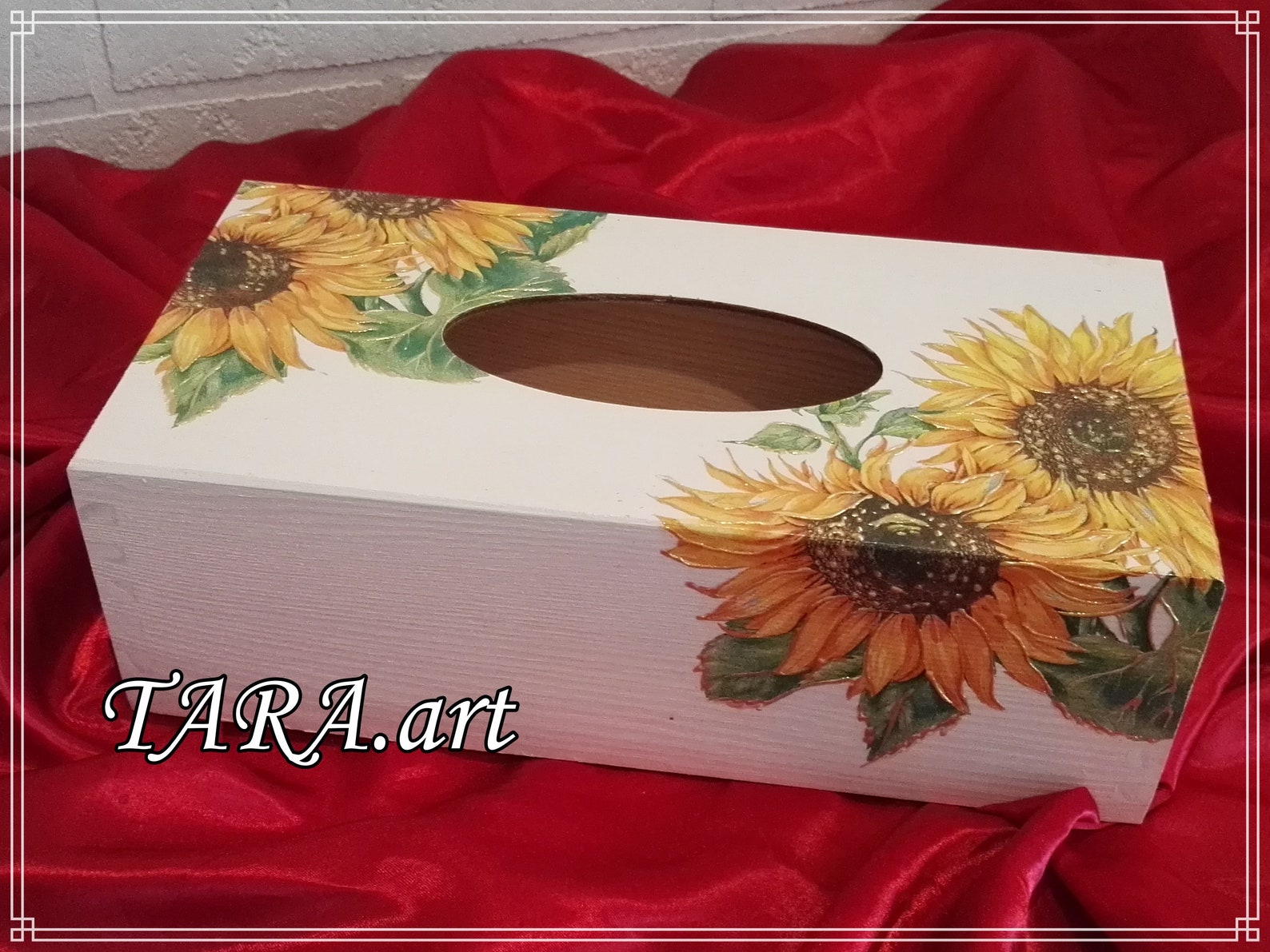 Decoupage Tissue Box Wooden Tissue Box Vintage Tissue - Etsy
