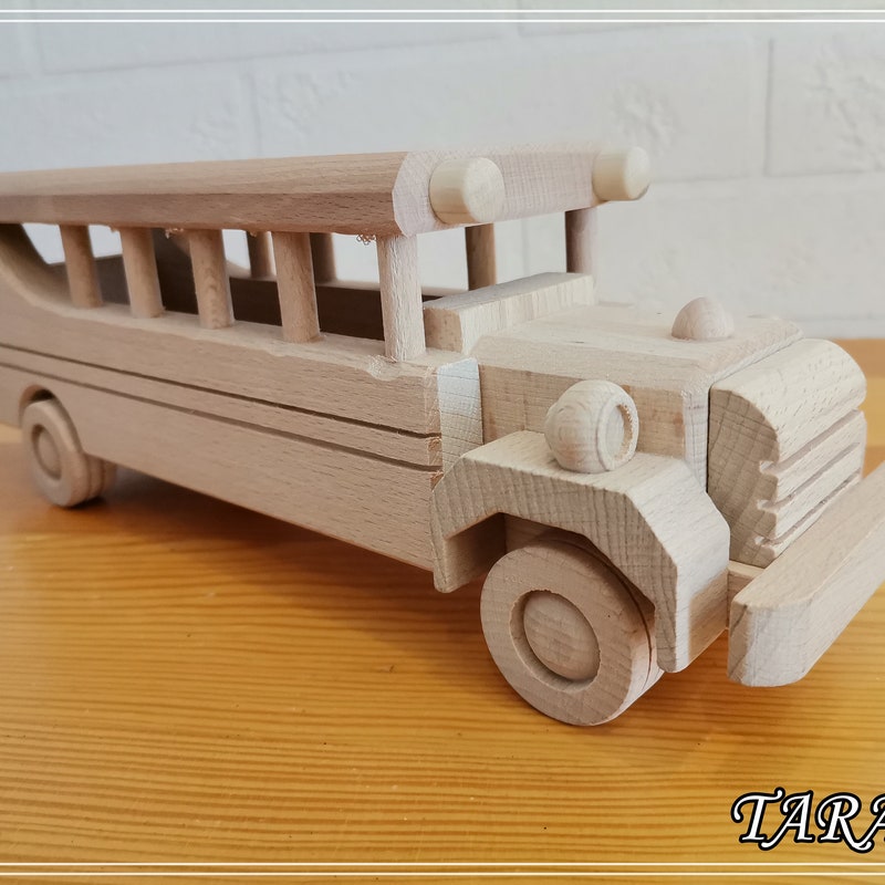 Wooden Bus - Etsy