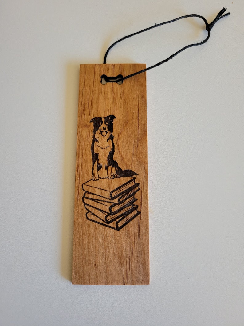 Border Collie Bookmark - Etsy