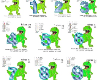 T rex applique | Etsy