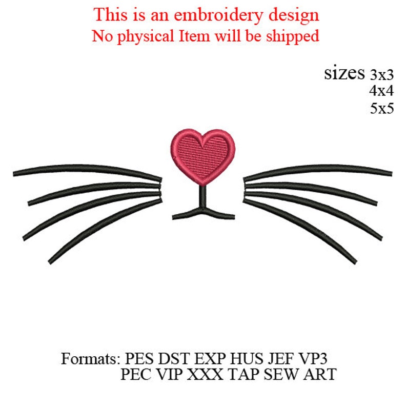 Face Mask Embroidery Designcat Embroidery Designmachine - Etsy