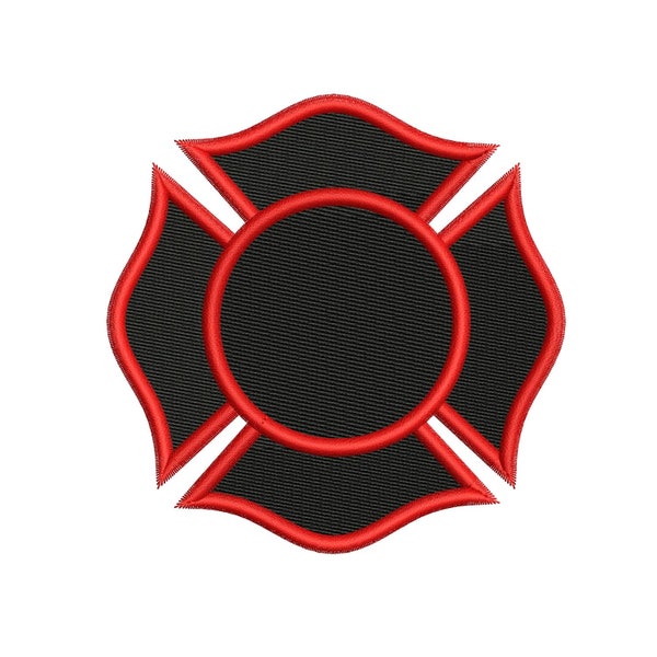 Firefighter Badges Embroidery Design - Etsy