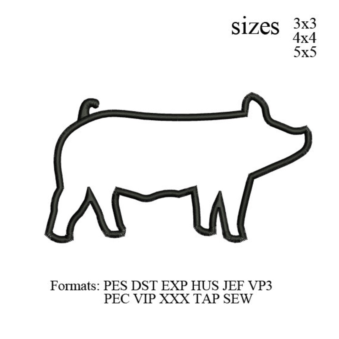 Pig Outline