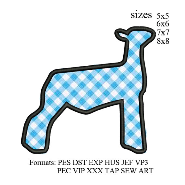 Lamb Embroidery - Etsy