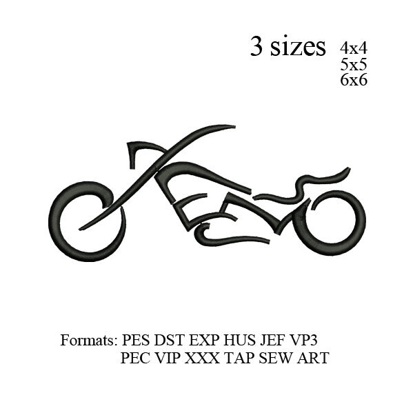 Motorcycle Silhouette Patterns Motorcycle Silhouette Design