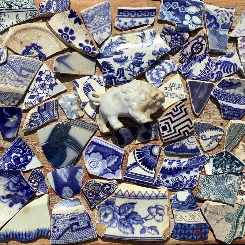 Pottery Shards - Etsy