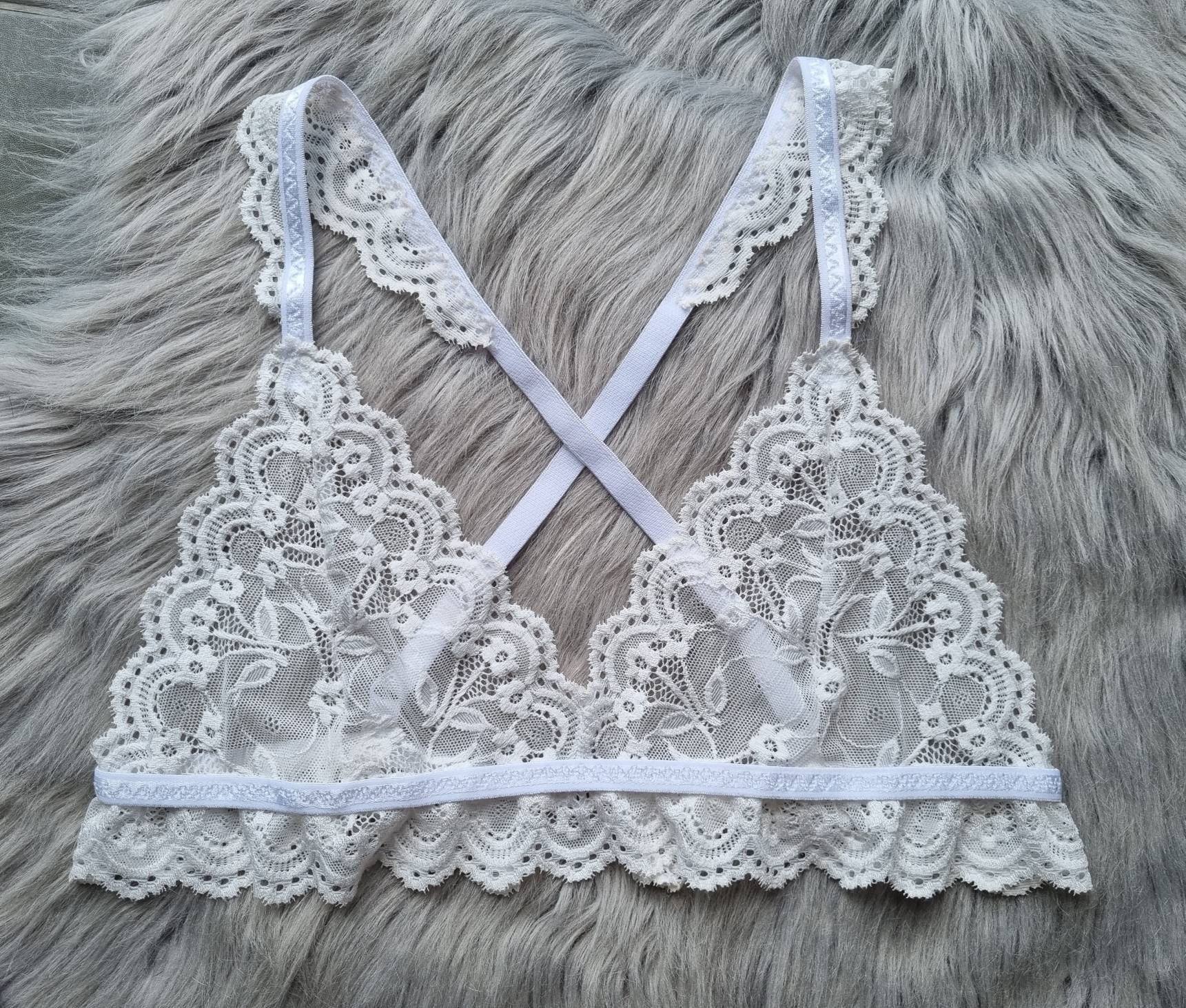 Hera Ivory Lace Bridal Bralette Wedding Lovesarah Lingerie - Etsy