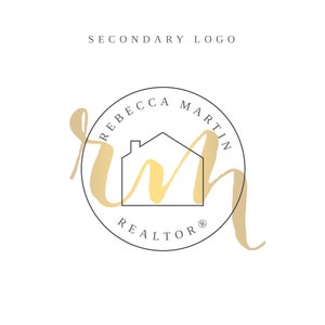 Real Estate Logo, Realtor Logo, Signature Logo, Initial Logo, Monogram ...