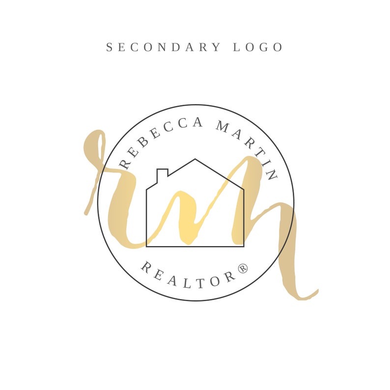 Real Estate Logo Realtor Logo Signature Logo Initial Logo - Etsy