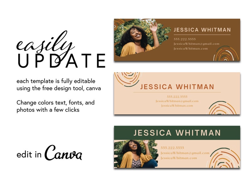 Email Signature Bundle Virtual Assistant Real Estate - Etsy