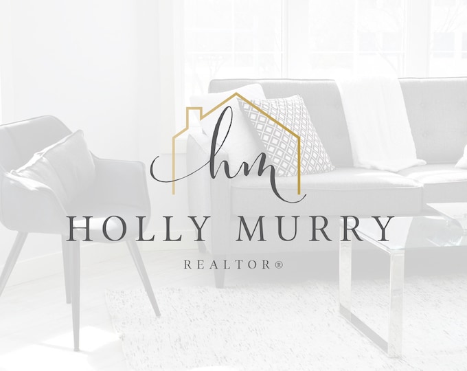 Realtor Logo, Signature Logo, Initial Logo, Monogram Logo, Real Estate ...
