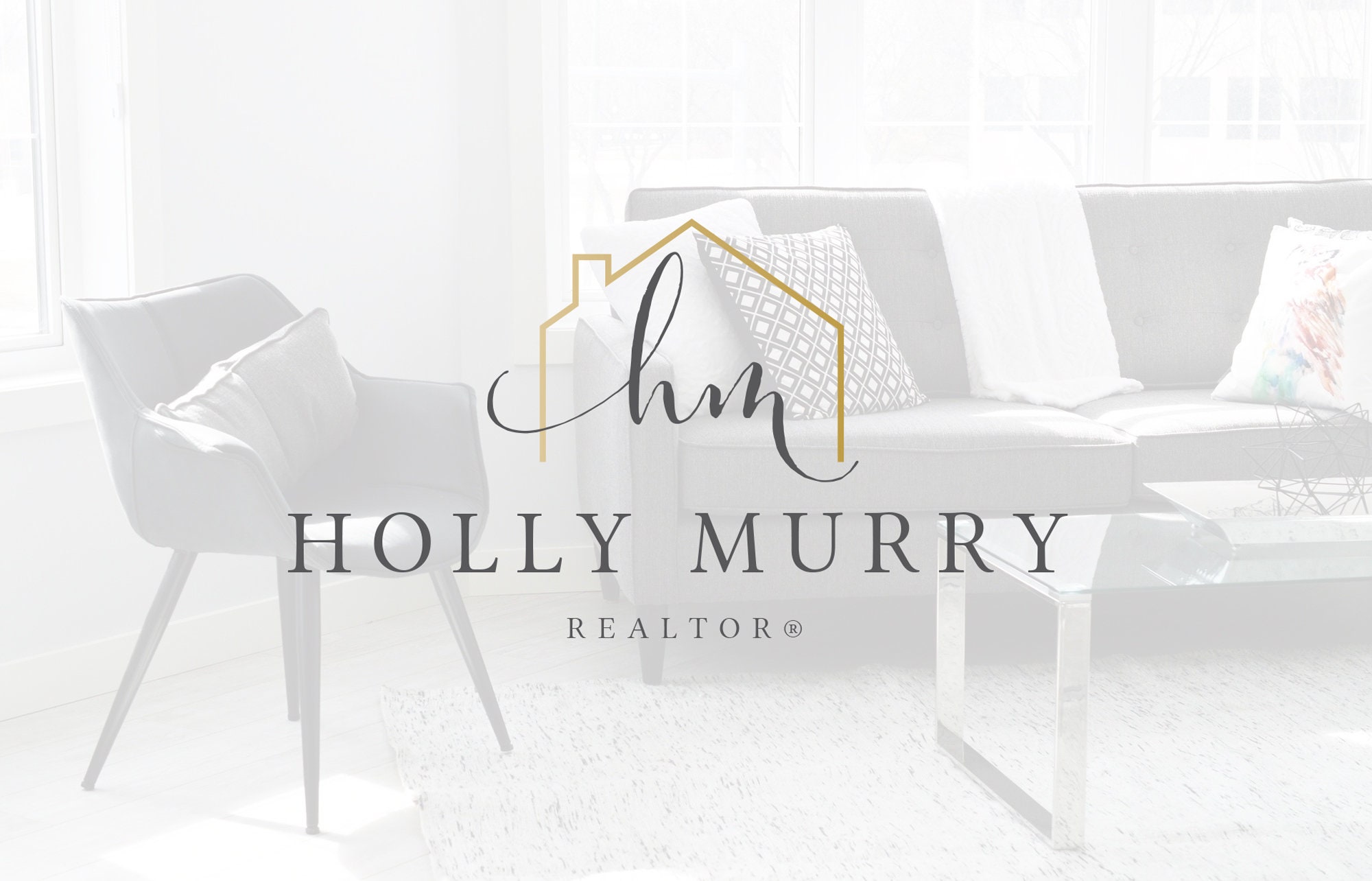 Realtor Logo, Signature Logo, Initial Logo, Monogram Logo, Real Estate ...