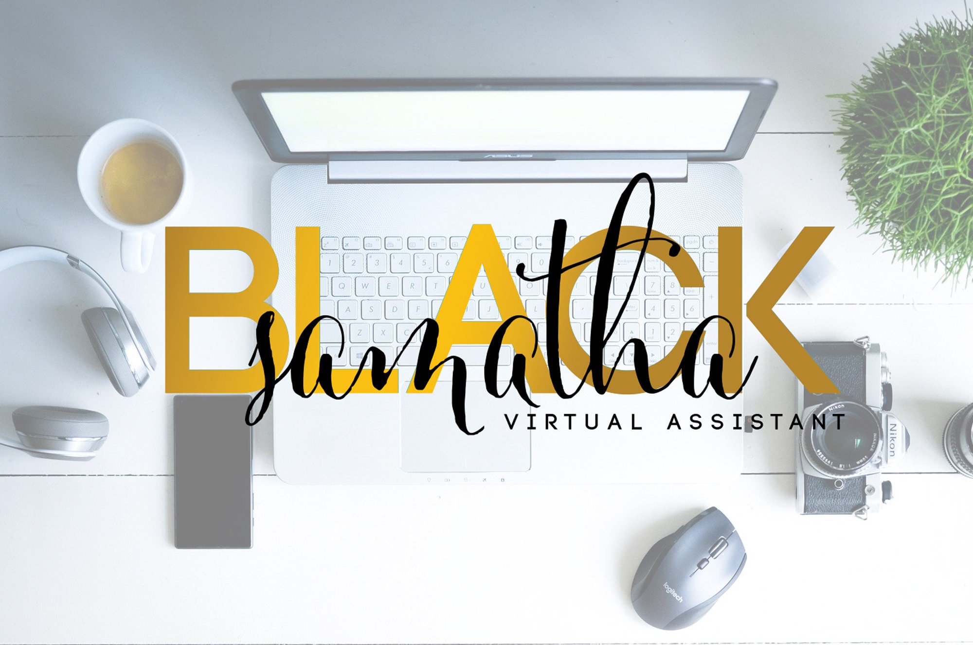 VA Logo Virtual Assistant Virtual Assistant Template - Etsy