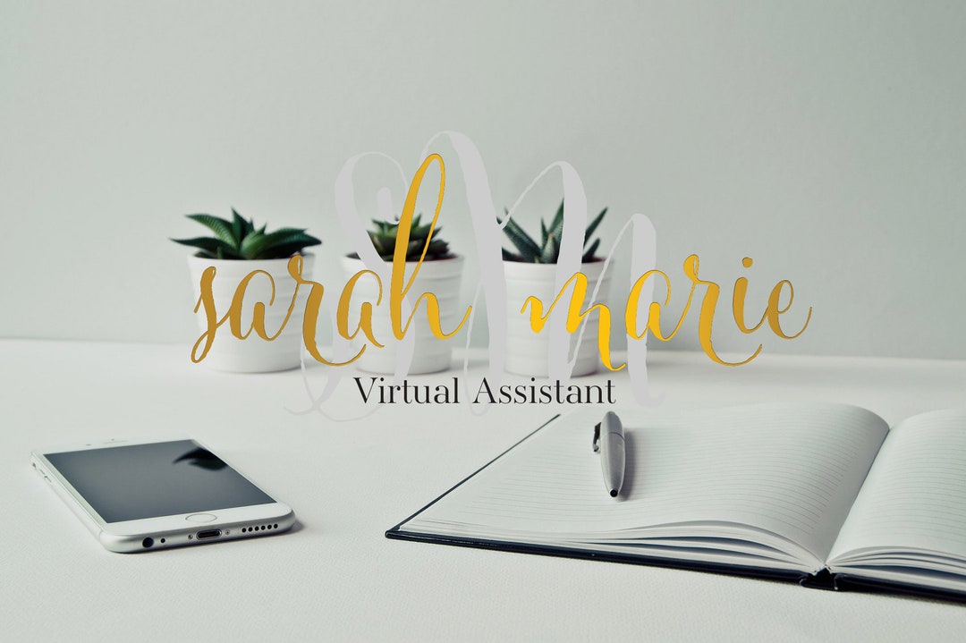 Virtual Assistant Logo, VA Logo, Branding Kit, Branding Package ...