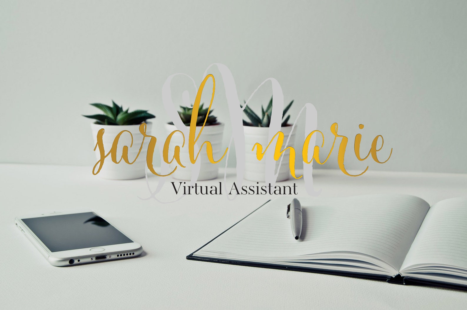 Virtual Assistant Logo, VA Logo, Branding Kit, Branding Package ...