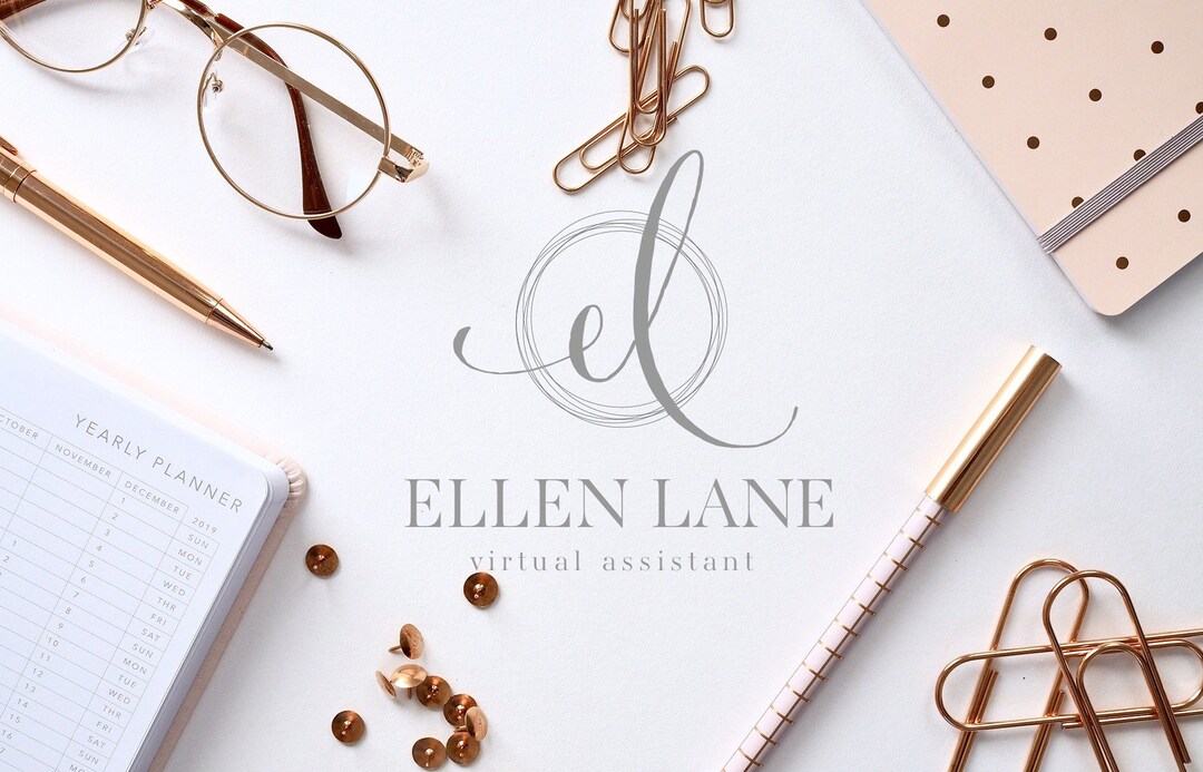 Virtual Assistant Logo, Virtual Assistant Template, VA Logo, VA ...