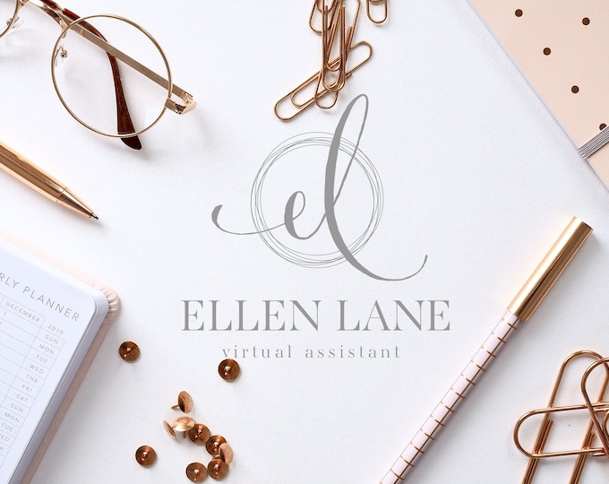 Virtual Assistant Logo, Virtual Assistant Template, VA Logo, VA ...