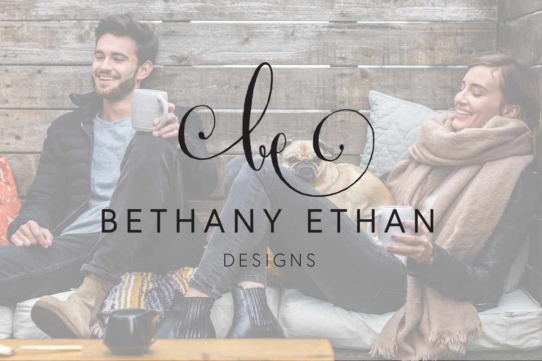 Monogram Logo, Virtual Assistant Logo, Real Estate Logo, Design Logo ...