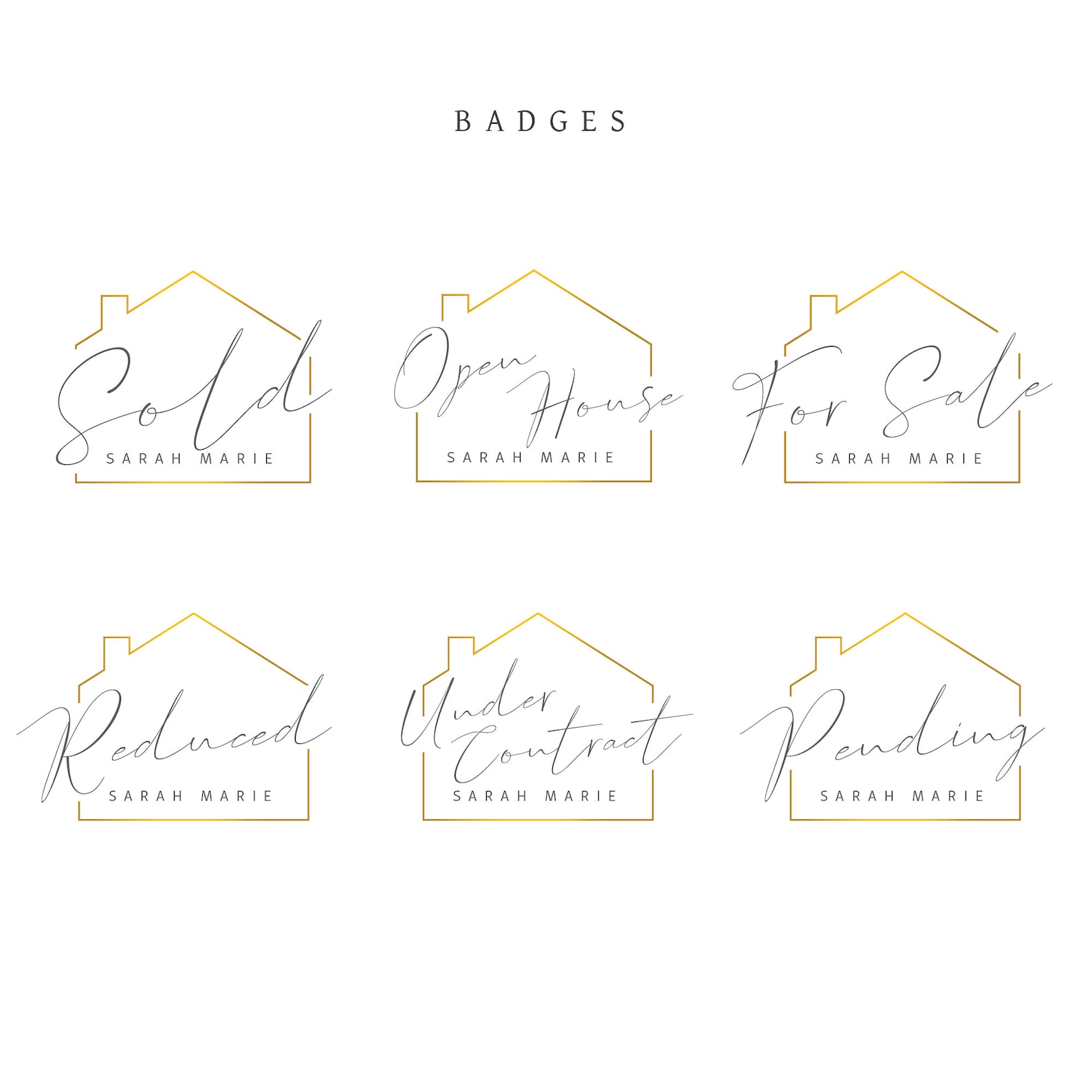 Real Estate Logo, Real Estate Marketing, Realtor Logo, Realtor ...