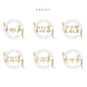 Real Estate Logo, Realtor Logo, Signature Logo, Initial Logo, Monogram ...