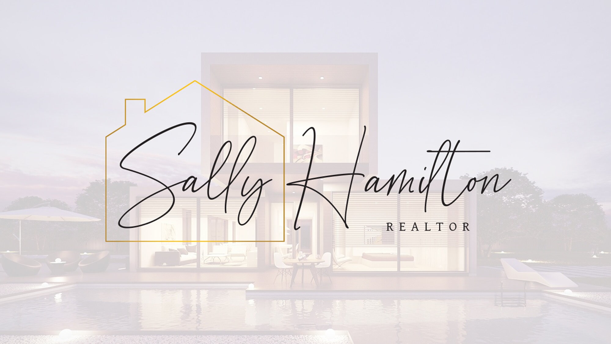 Real Estate Logo Real Estate Marketing Signature Logo | Etsy