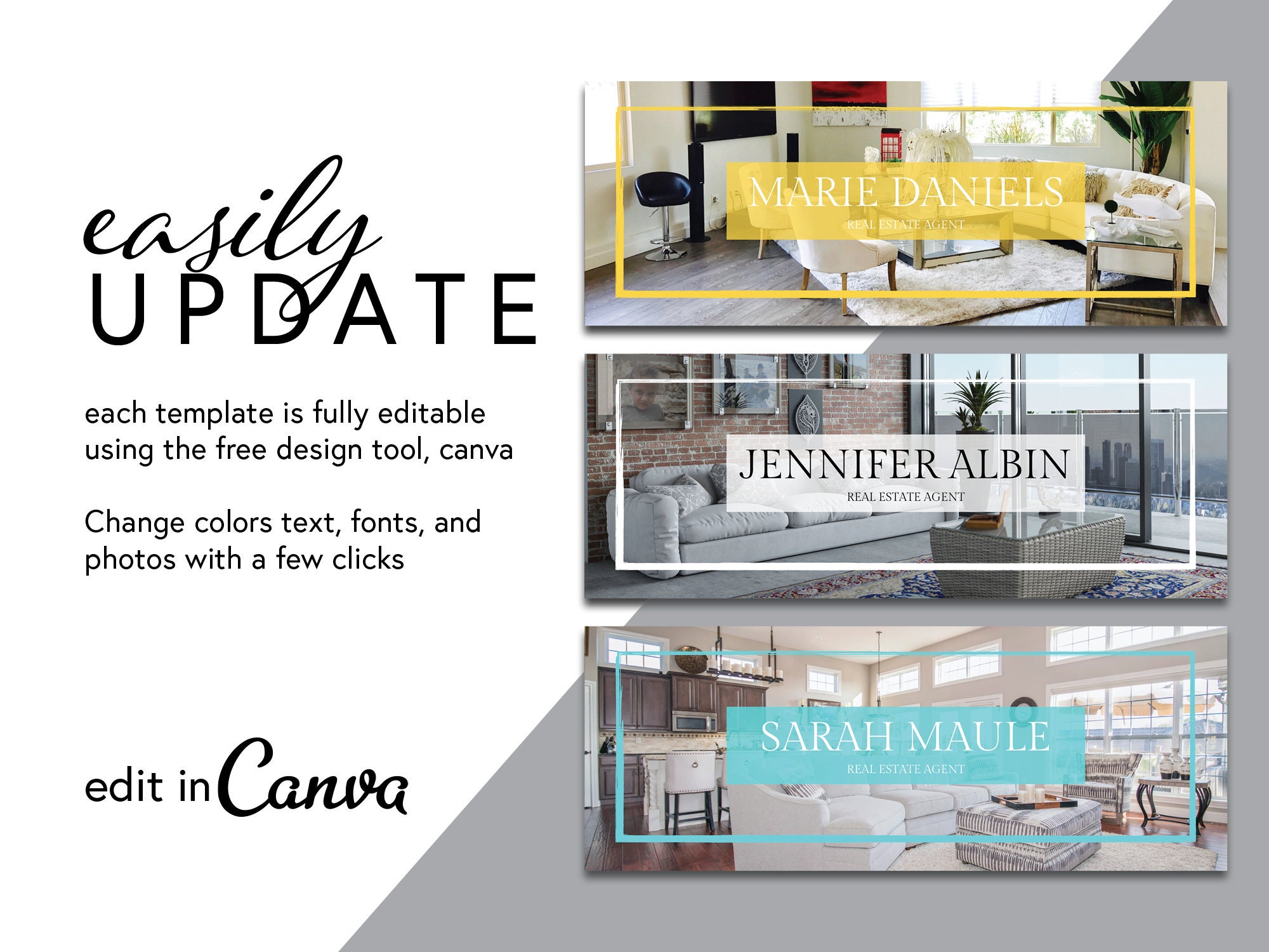 Interior Designer Facebook Cover Photography Template | Etsy