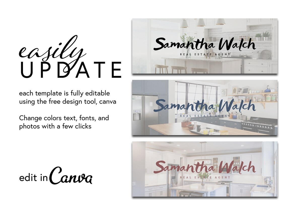 Realtor Facebook Banner, Real Estate Marketing, Facebook Cover ...