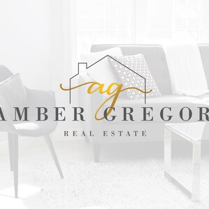 Real Estate Logo, Realtor Logo, Signature Logo, Initial Logo, Monogram ...