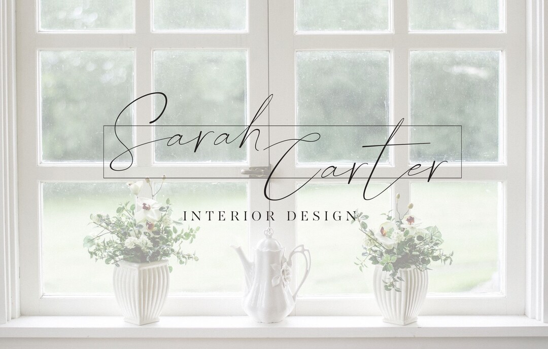 Signature Logo, Interior Designer Logo Design, Photography Logo ...