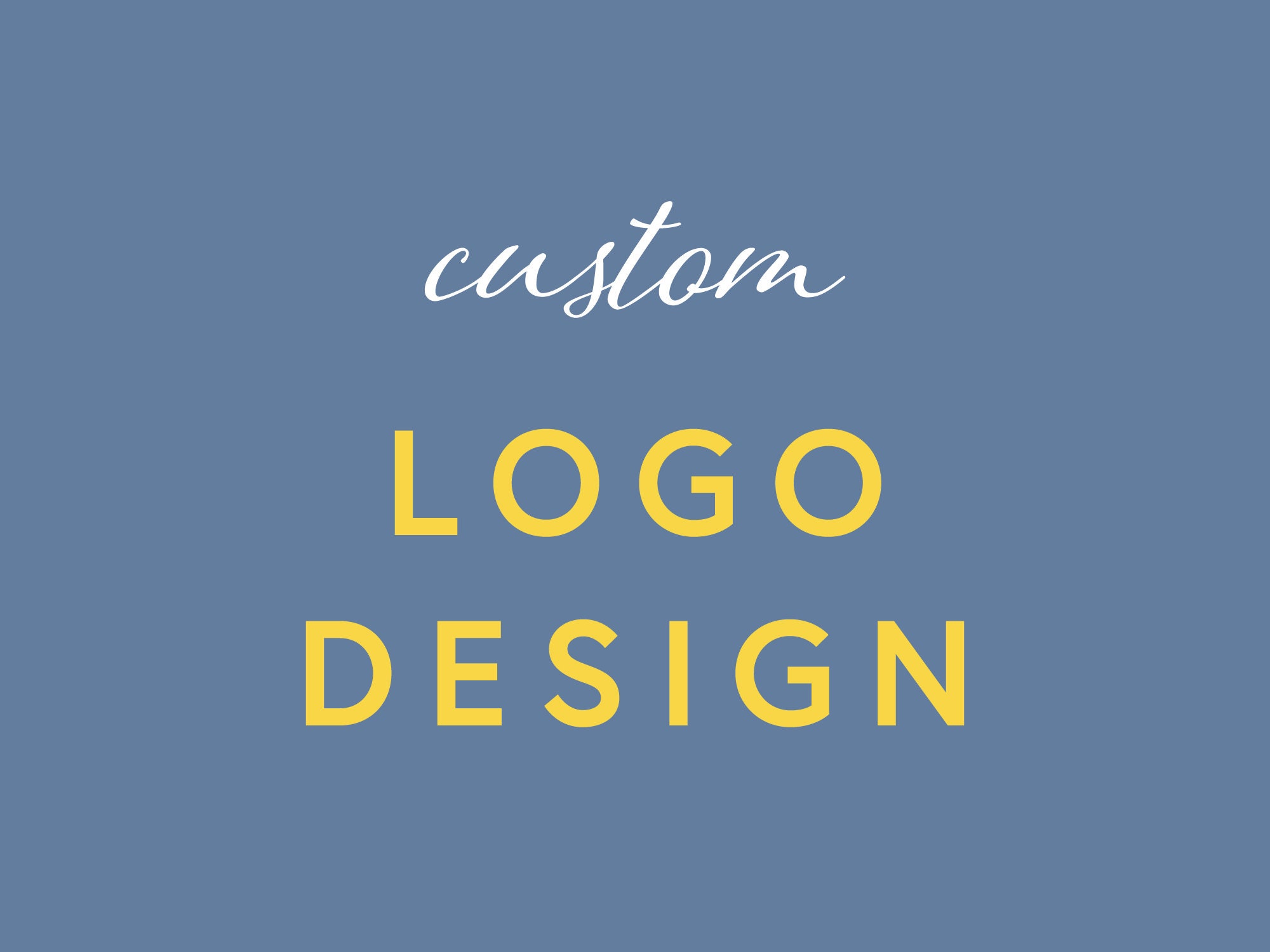 Custom Logo Design Branding Kit Branding Package One of a | Etsy