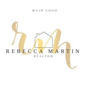 Real Estate Logo, Realtor Logo, Signature Logo, Initial Logo, Monogram ...