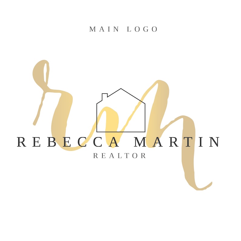 Real Estate Logo Realtor Logo Signature Logo Initial Logo - Etsy