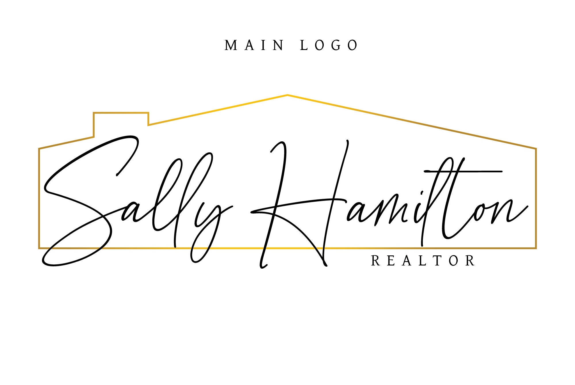 Realtor Logo Signature Logo Real Estate Logo House Logo | Etsy