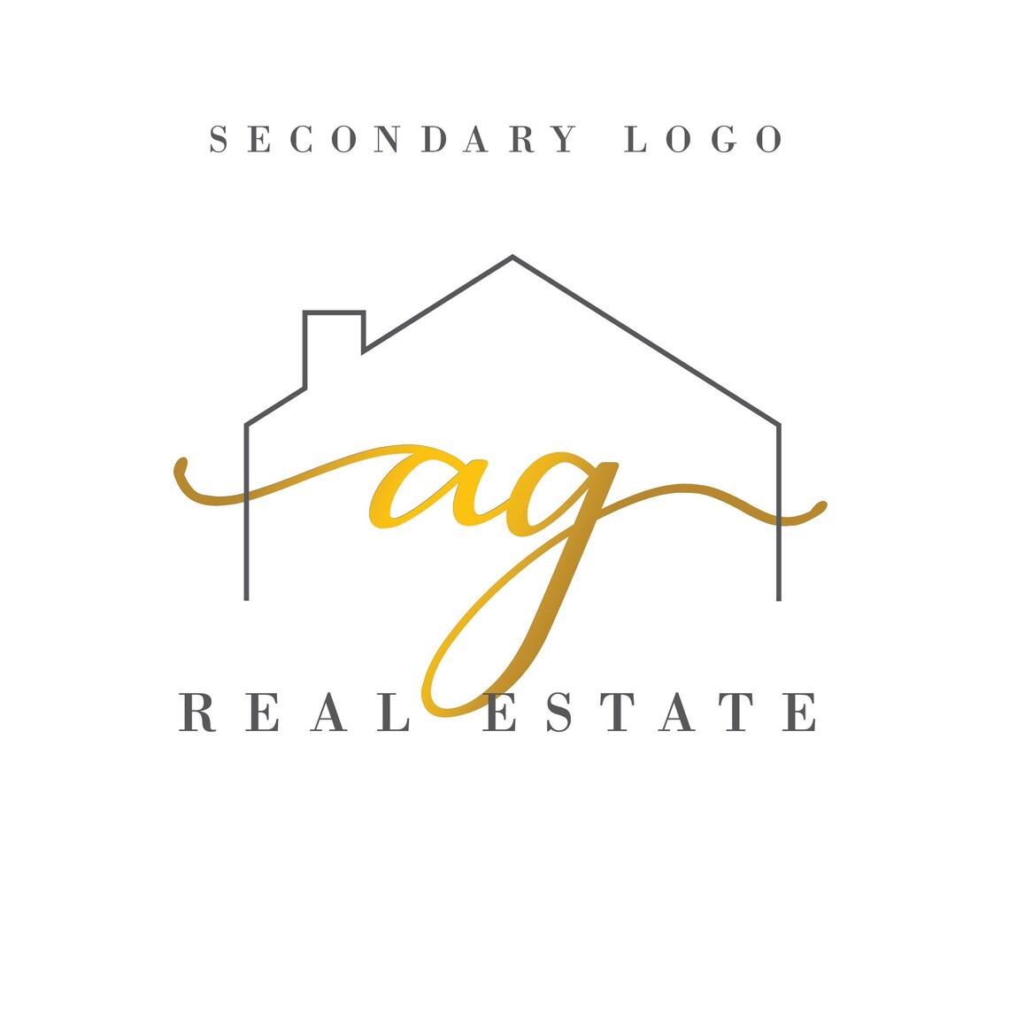 Real Estate Logo, Realtor Logo, Signature Logo, Initial Logo, Monogram ...