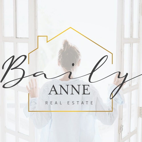 Realtor Logo Real Estate Logo Mint Green Branding Kit Real | Etsy