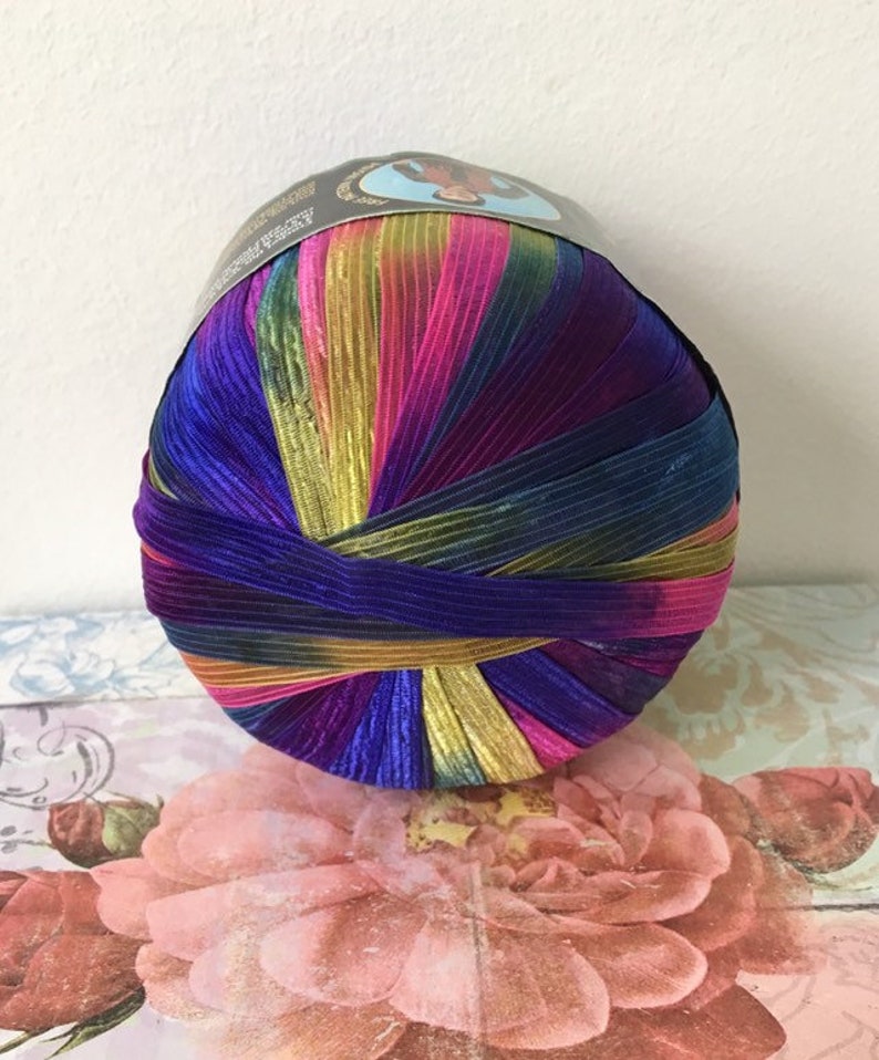 Carnival Incredible Ribbon Yarn Lion Brand Yarn Specialty Yarn | Etsy