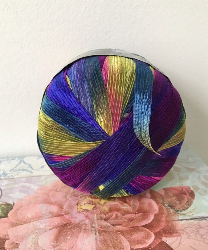 Carnival Incredible Ribbon Yarn Lion Brand Yarn Specialty Yarn | Etsy