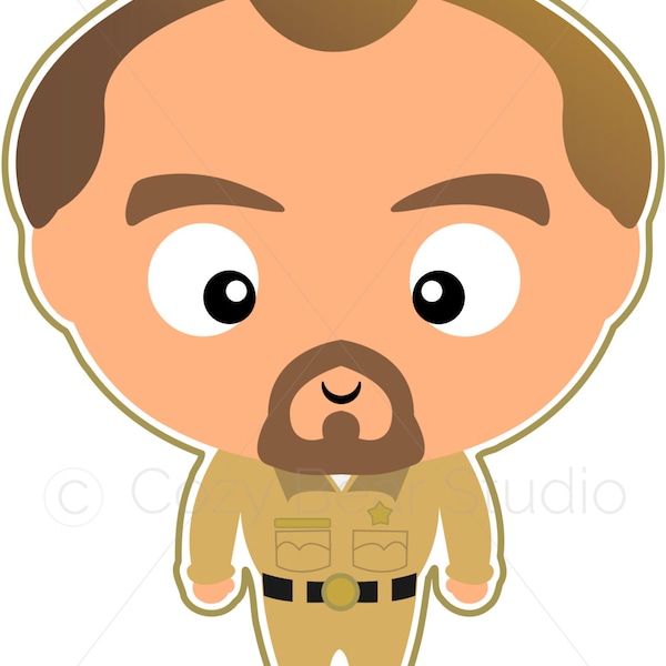 Jim Hopper - Etsy