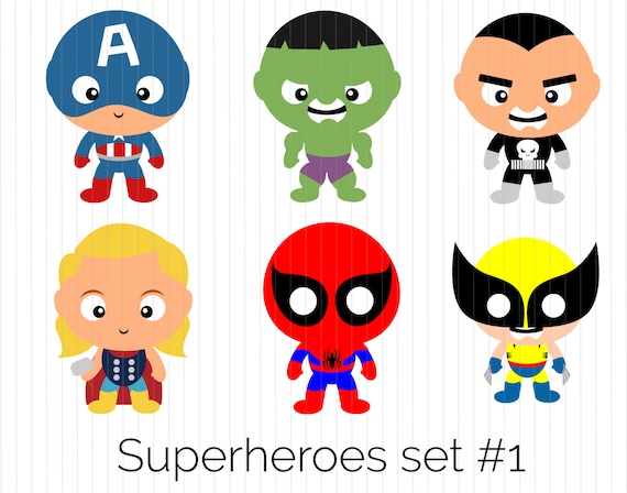 Cute Superheroes
