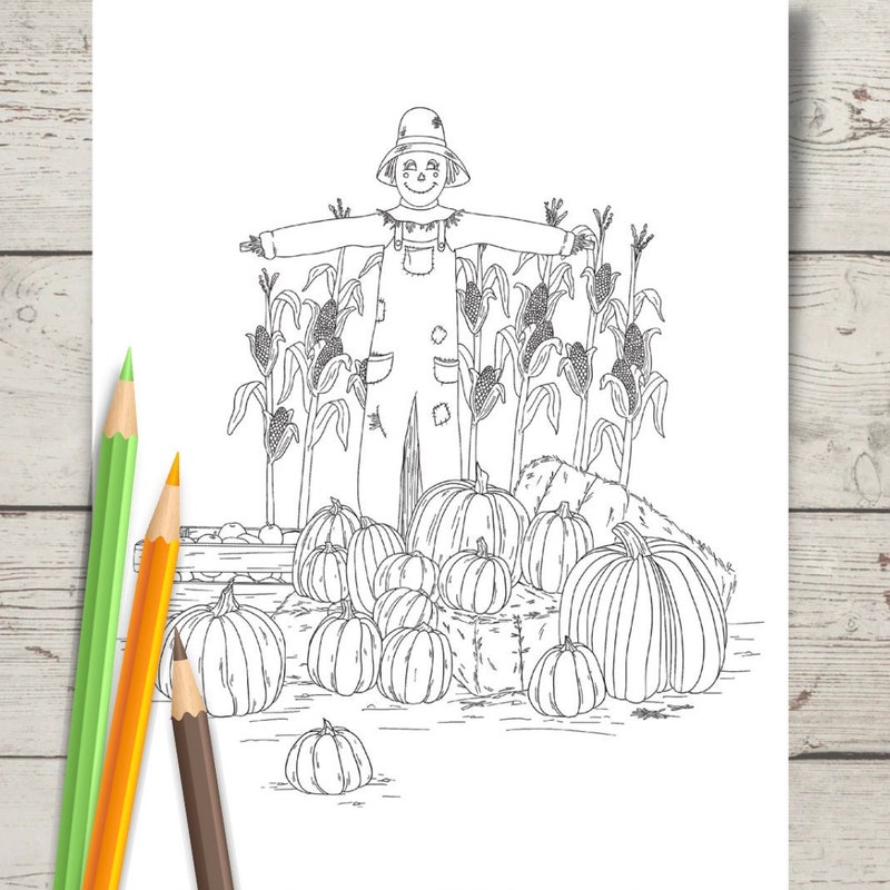 Scarecrow Its Fall Yall Svg - Etsy