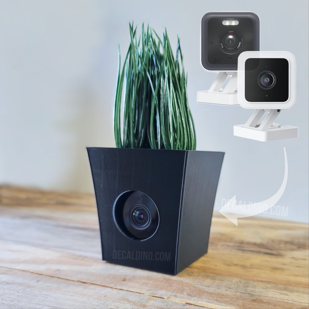 Plant Vase Case for Wyze Cam V4 / V3 / V3 Pro Camera - Decor - Etsy