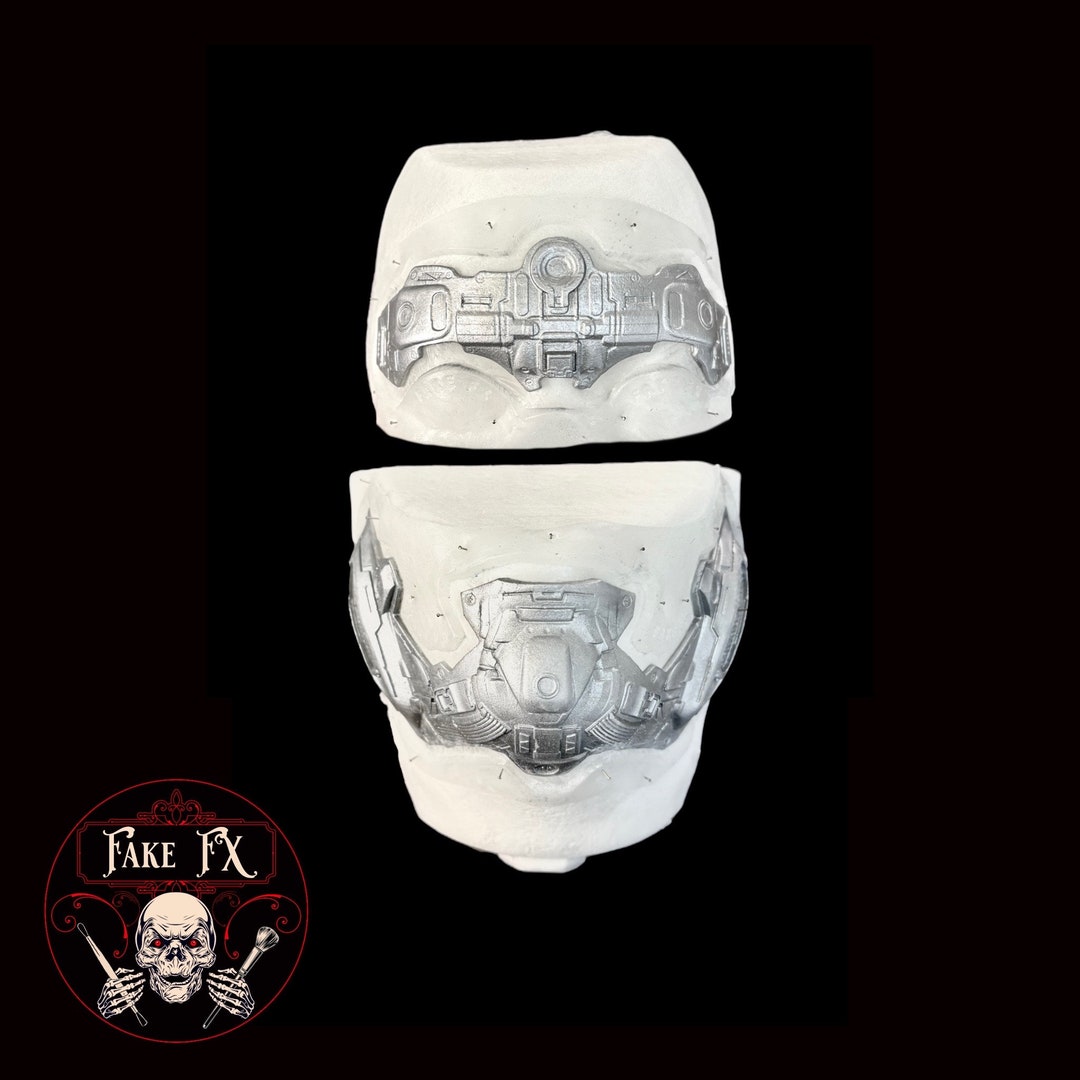 Cyber Forehead and Jaw Prosthetics - Etsy