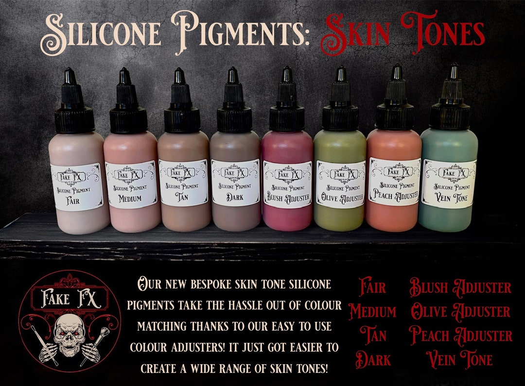 Silicone Pigments Skin Tones Pack 8x50g - Etsy