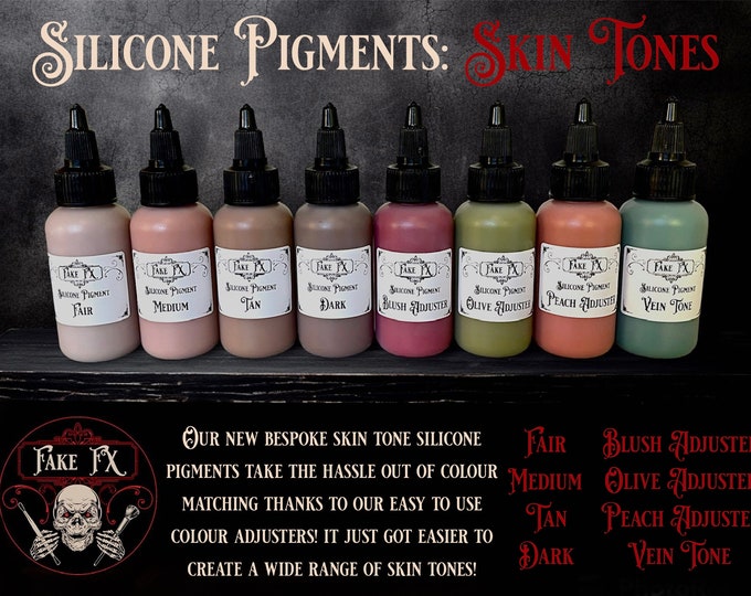 Silicone Pigments Skin Tones Pack 8x50g - Etsy
