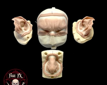 Forest Nymph Prosthetic Set // Encapsulated Silicone // SFX MAKEUP // Fantasy Character ...